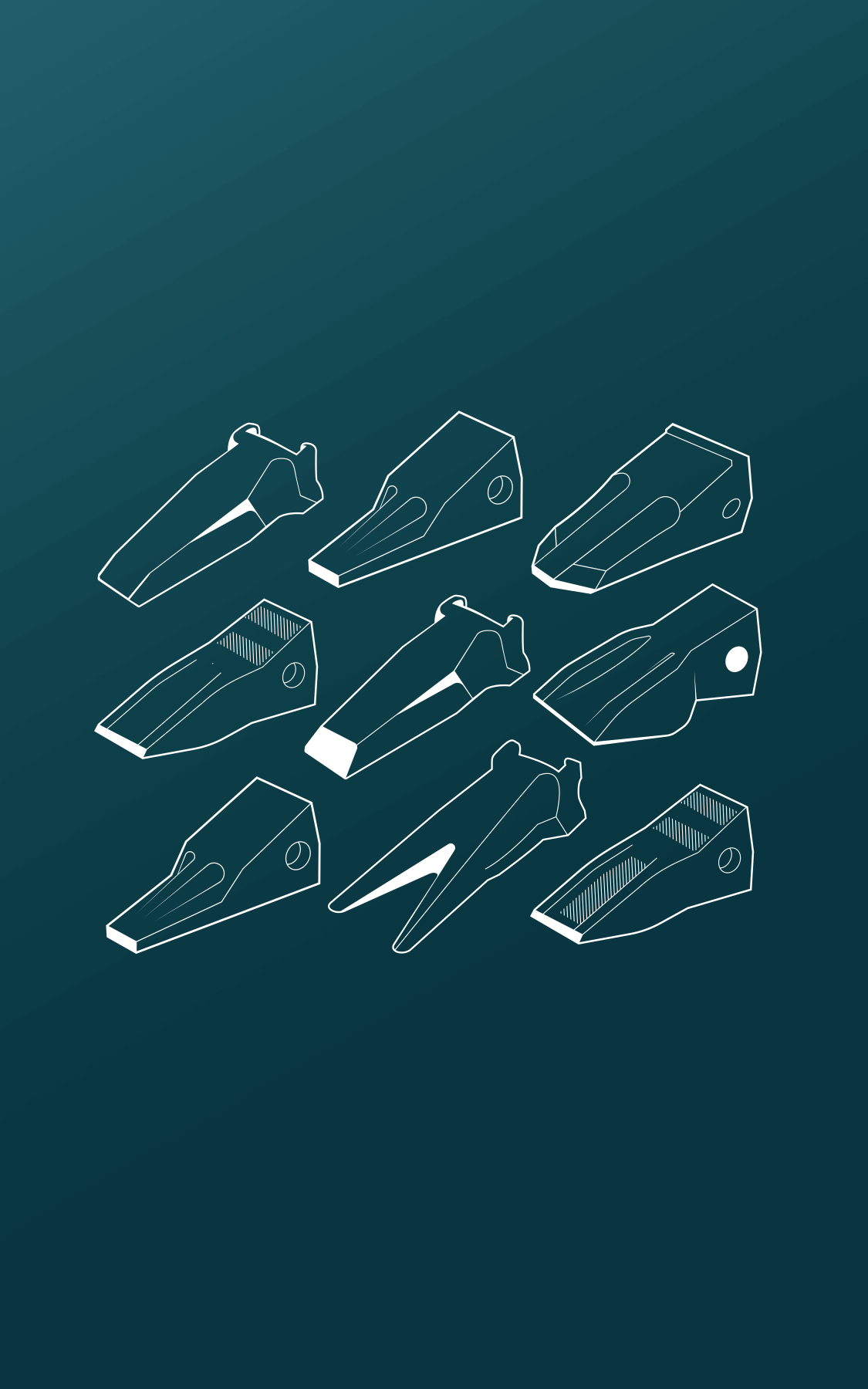 excavator bucket teeth, loader Bucket teeth, mining shovel Teeth ...